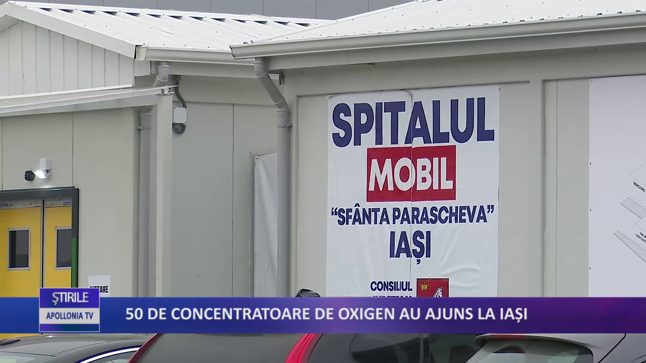50 de concentratoare de oxigen au ajuns la Iasi | Apollonia TV 50 de concentratoare de oxigen au ajuns la Iasi | Apollonia TV